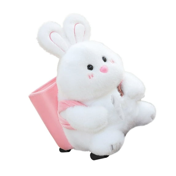 Car Mounted Tissue Box 2 in 1 Cartoon Plush Dolls Auto Armrest Box ...