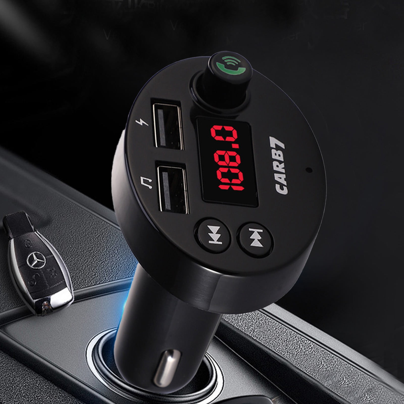Car Mp3 Bluetooth Player Hands-free Calling Lossless Sound Quality ...