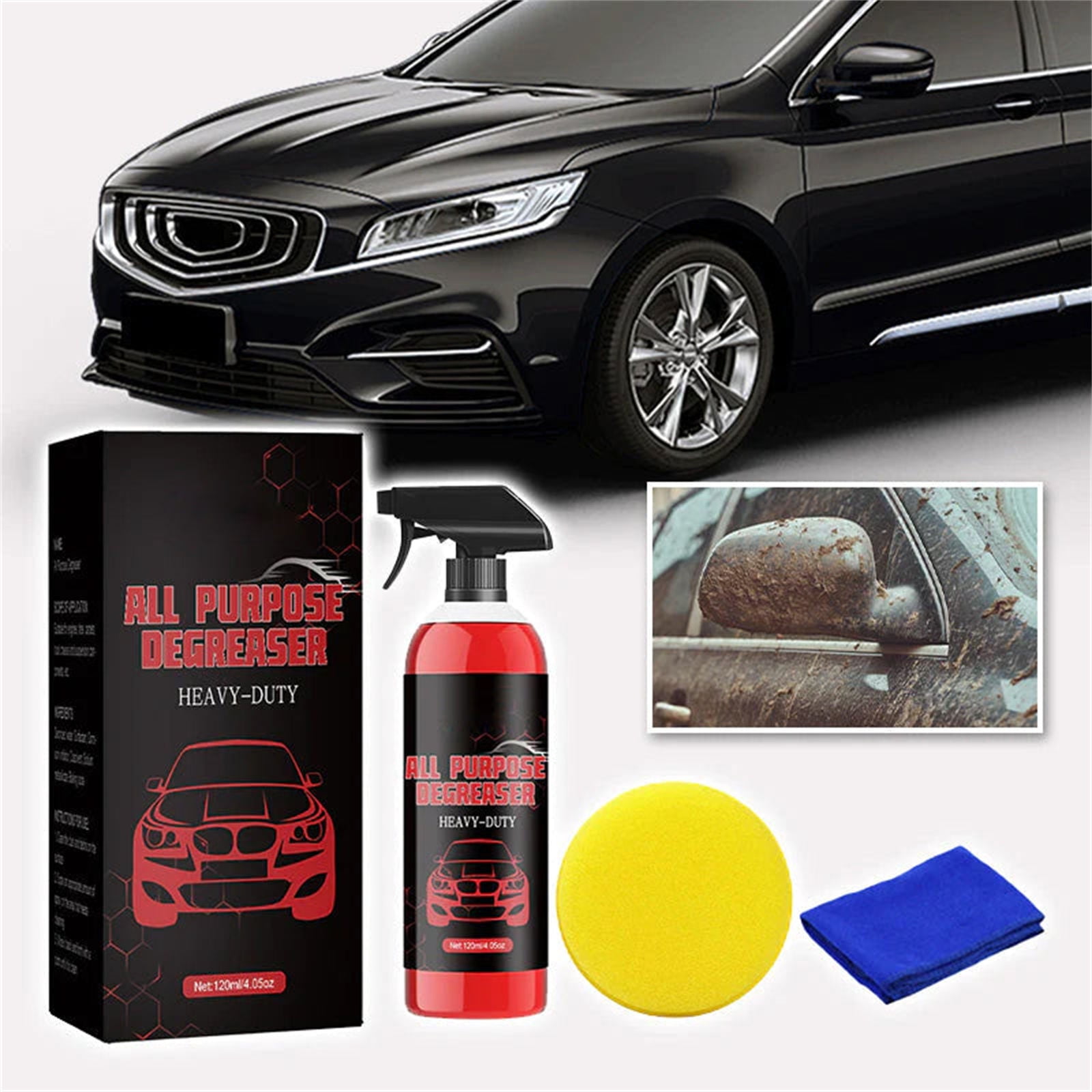 Car Multi-Purpose Cleaner Powerful Stain Remover | Paint Tar Grease ...