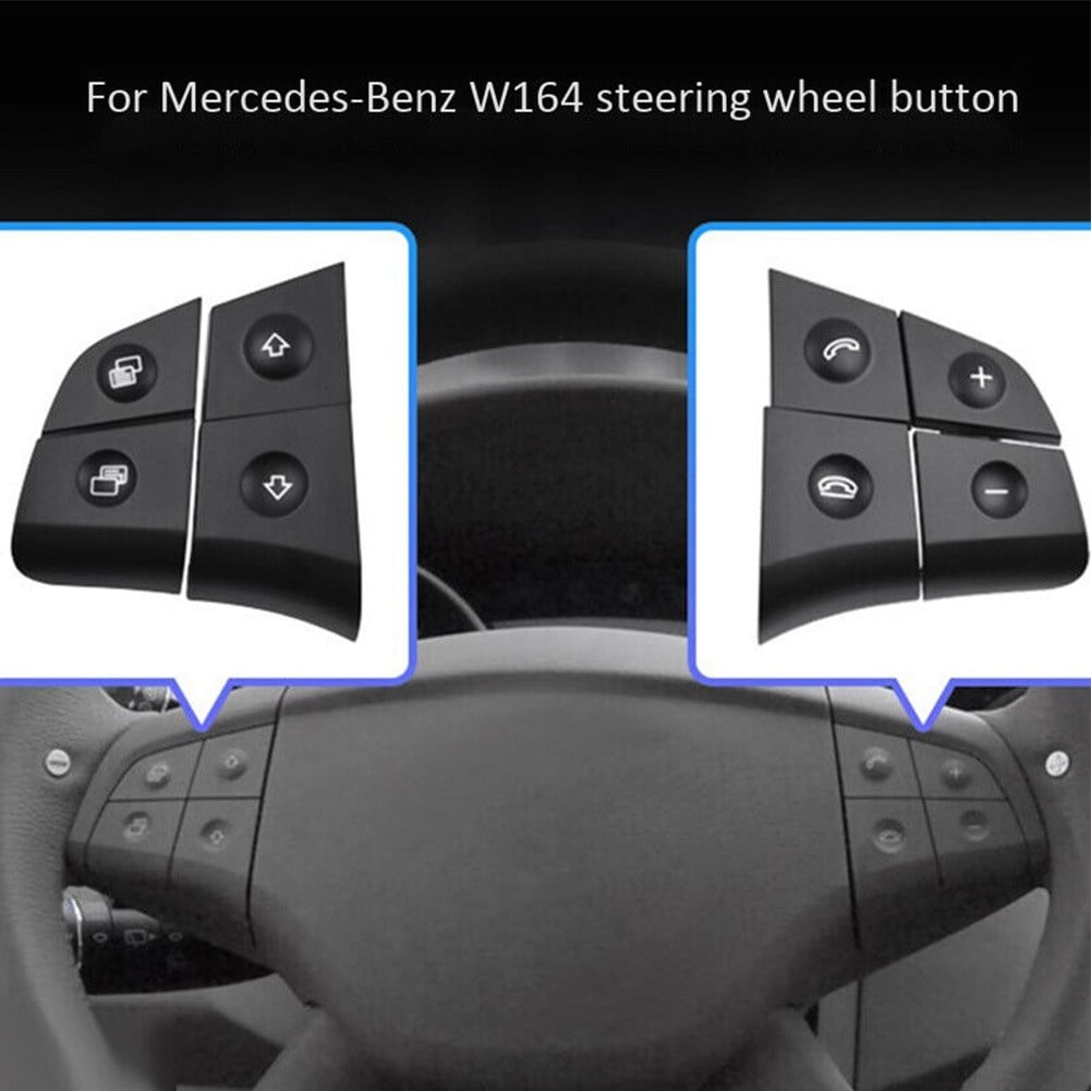 Car Multi-function Steering Wheel Buttons For Mercedes For Benz W164 ...