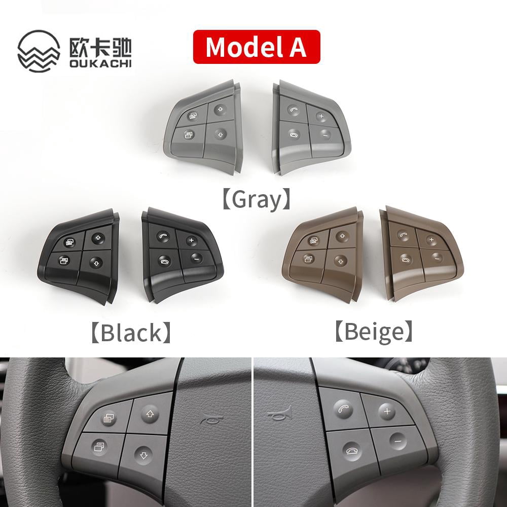 Car Multi-function Steering Wheel Switch Button Kit Control Key For ...