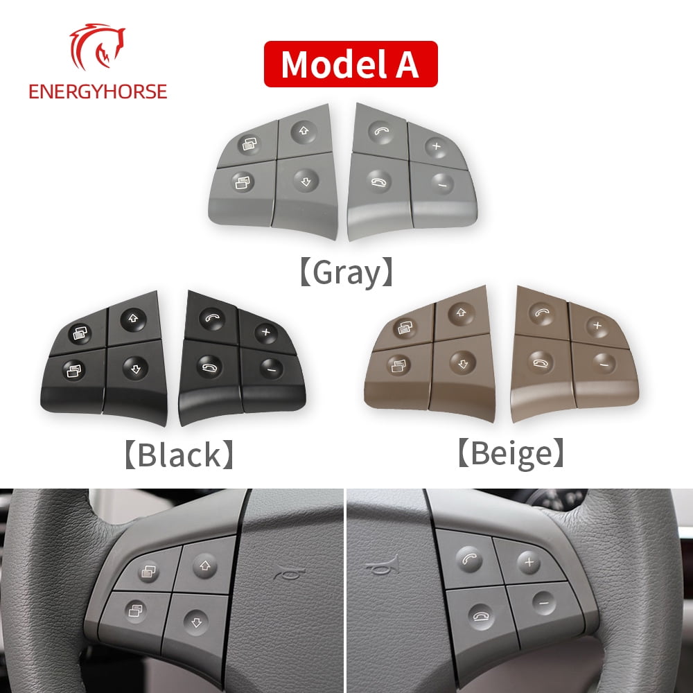 Car Multi-function Steering Wheel Switch Button Kit Control Key For ...