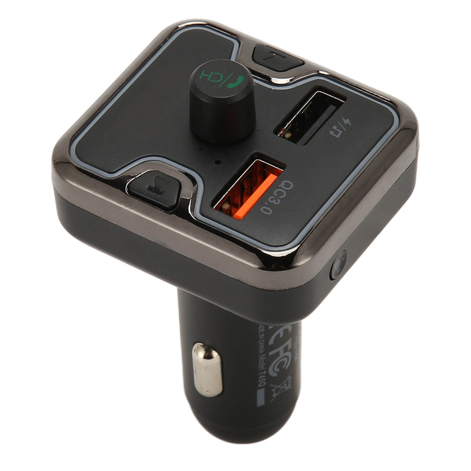 Car Music Adapter Hands Free Calling Lossless Sound Quick Charging ...