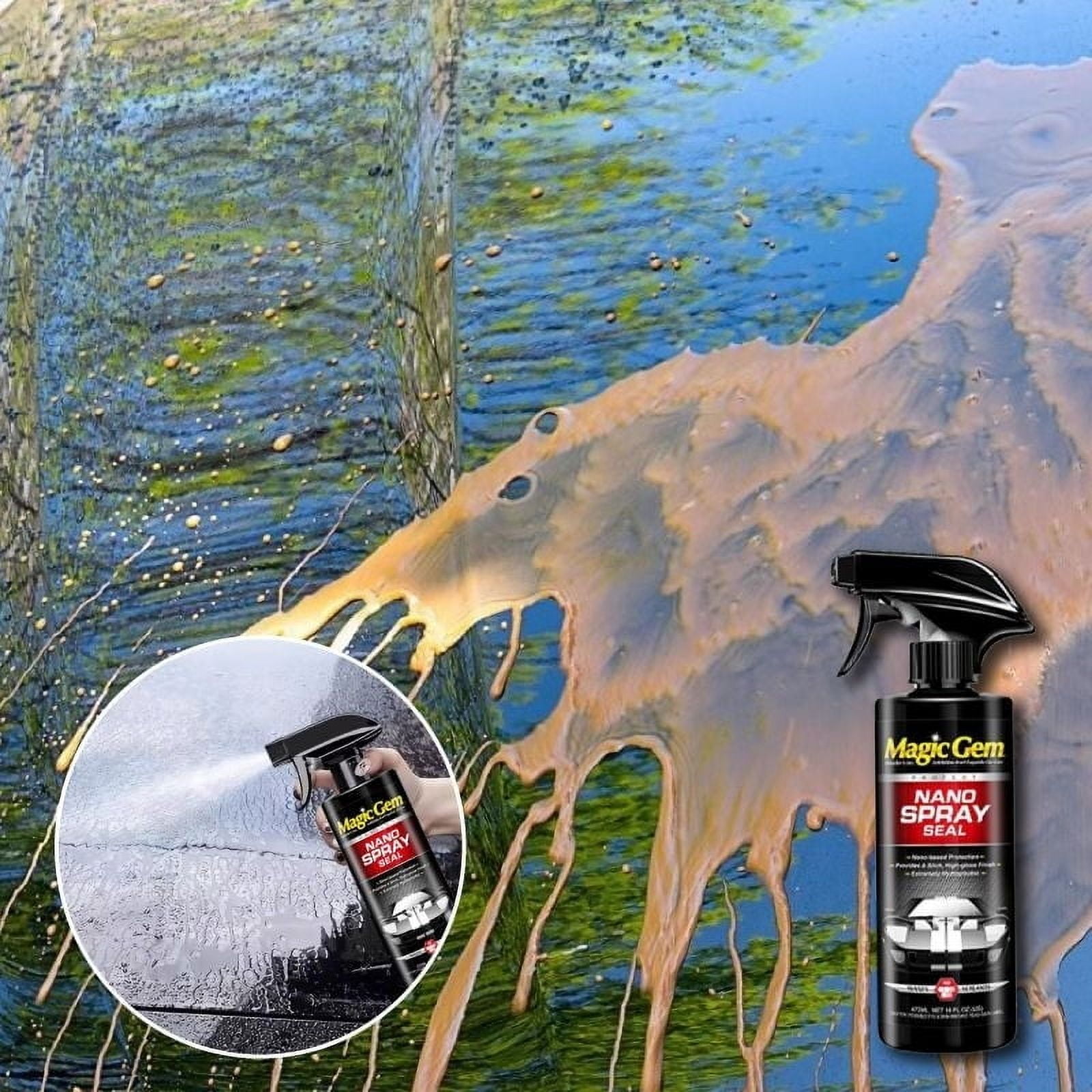 Car Nano Coating Agent Quick Effect Coating Agent Car Wax Polish Spray ...