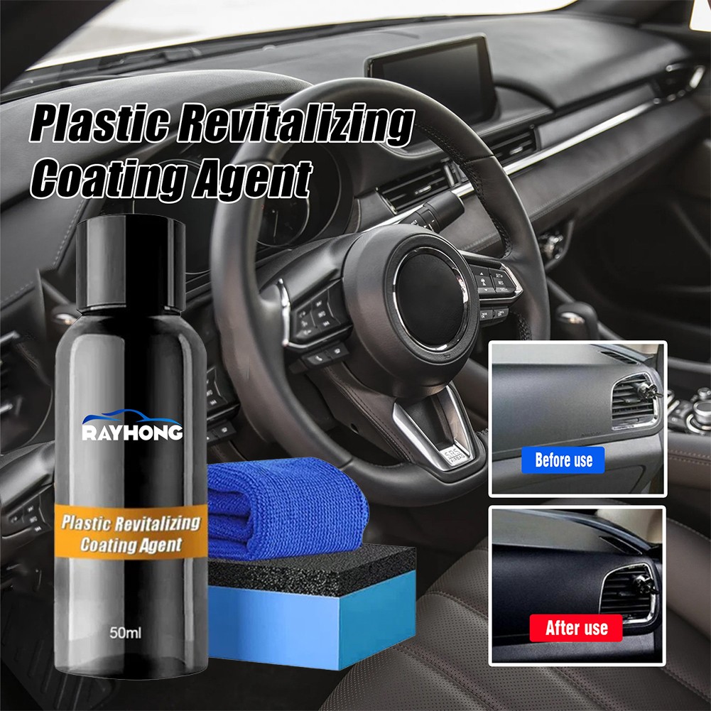 Car Nano Plastic Revitalizing Coating Plastic Agent Car Exterior ...
