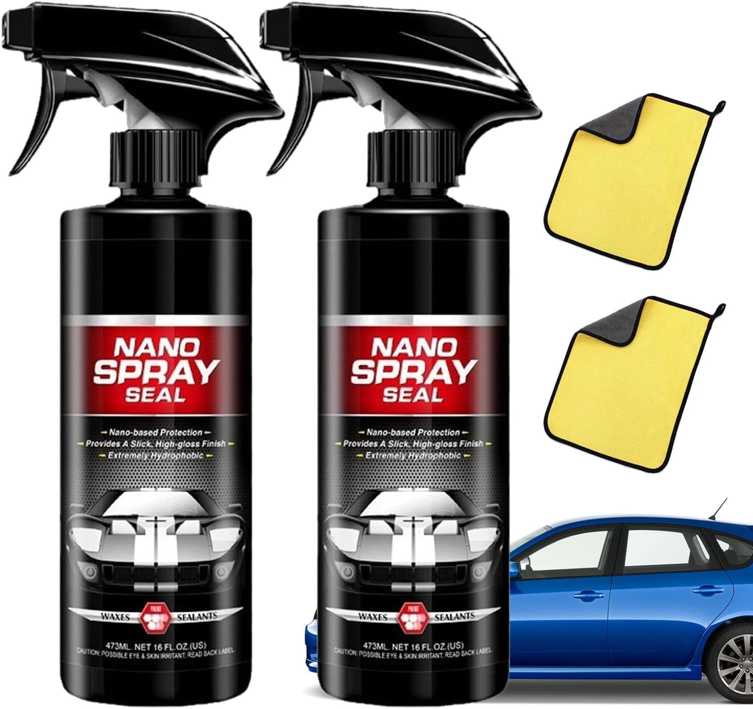 Car Nano Synthetic Spray Sealant, 300ml Quick Effect Coating Agent, Car ...