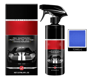 Car Nano Synthetic Spray Sealant, Ceramic Paint Quick Effect Coating Agent, 300ml Quick Effect ...