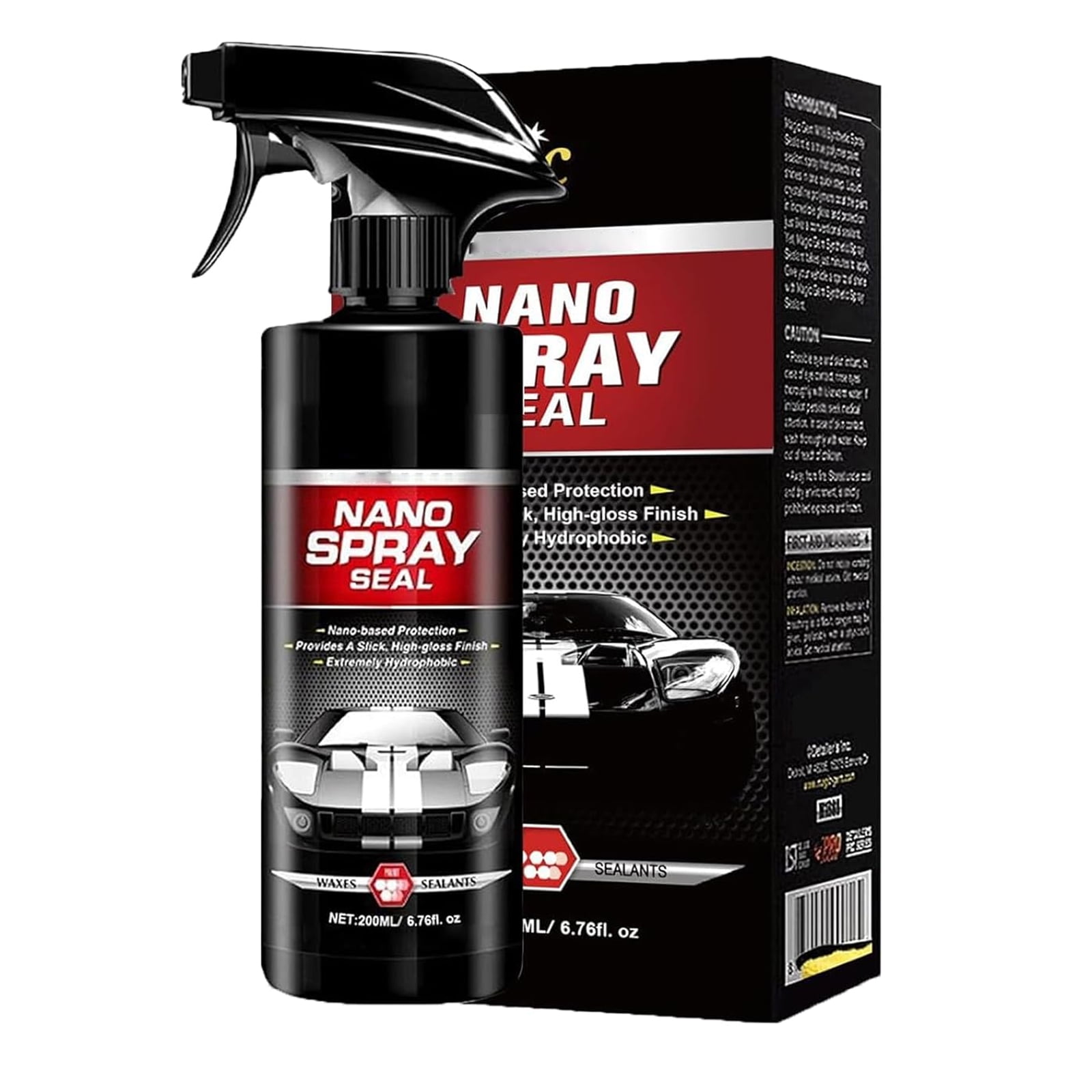 Car Nano Synthetic Spray Sealant, Quick Effect Coating Agent, Nano SprayCoating for Cars, Nano ...