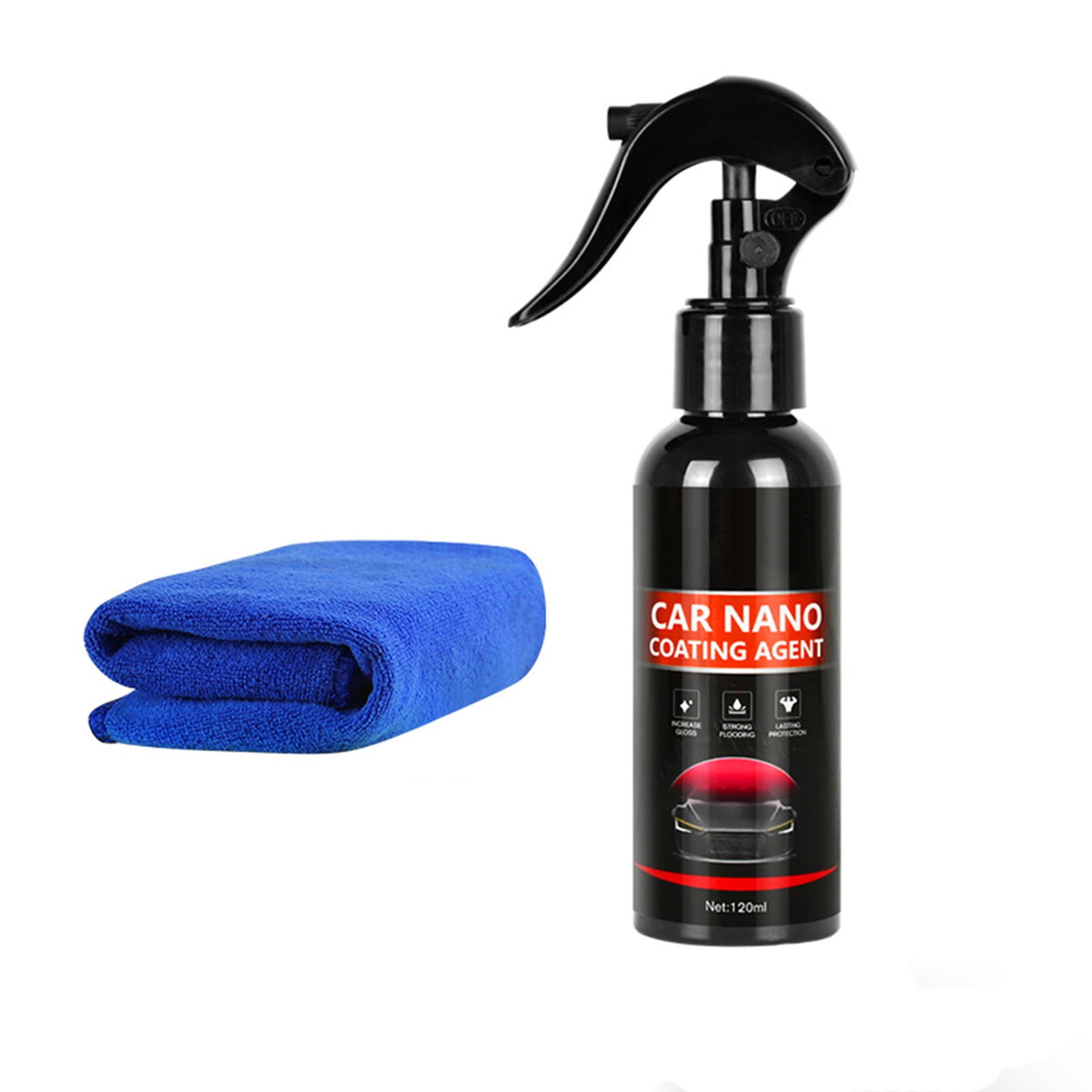 Car NanoPlating Crystal Repairing Spray Liquid Wax Hand Spray Coating Wax 120ML - Walmart.com