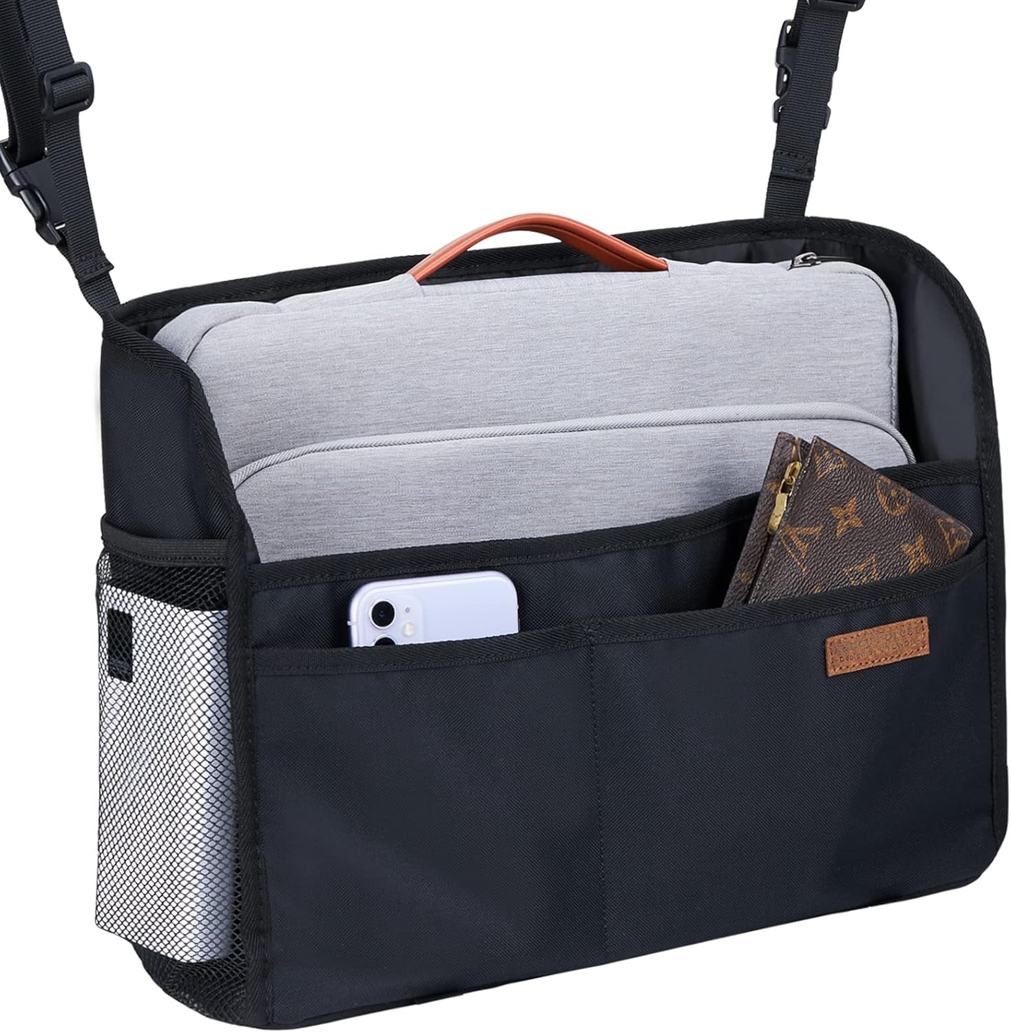 Car Net Pocket Handbag Holder Between Seats Back Storage Organizer ...