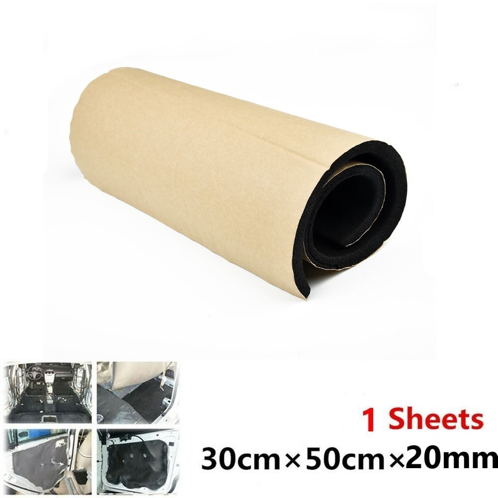 Car Noise Proof Bonnet Insulation Deadening Foam Cotton Sticker 30x50cm ...