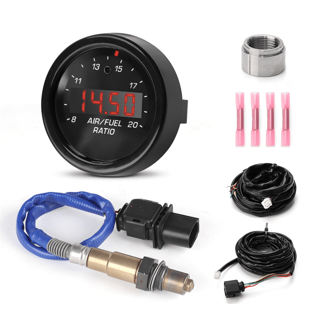 Car O2 Air Ratio Gauge Kit EM 30-0300 X-Series Wideband LSU 4.9 ...