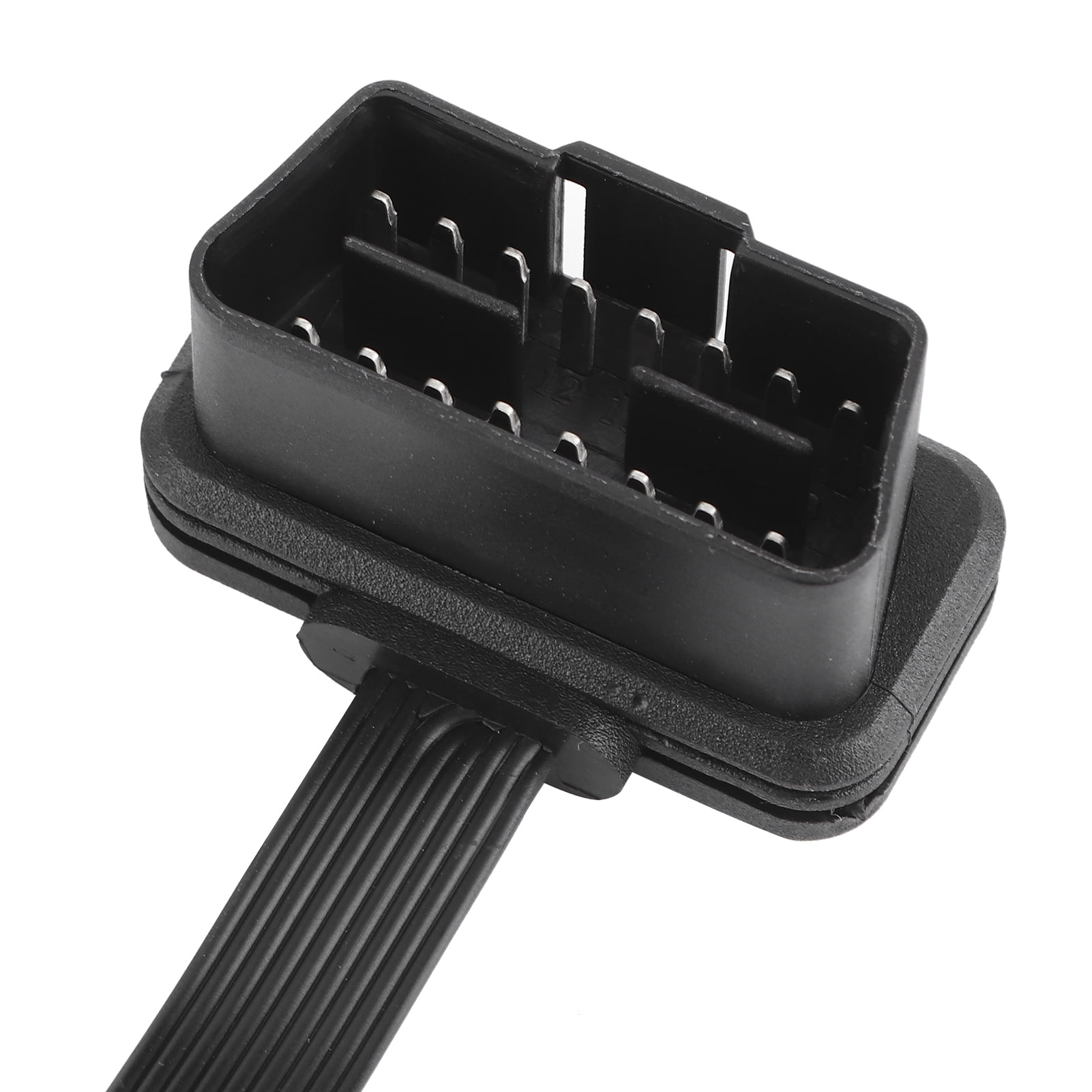 Car OBD Extension Cord,16Pin OBD Extension Cable Staight Male To Dual ...