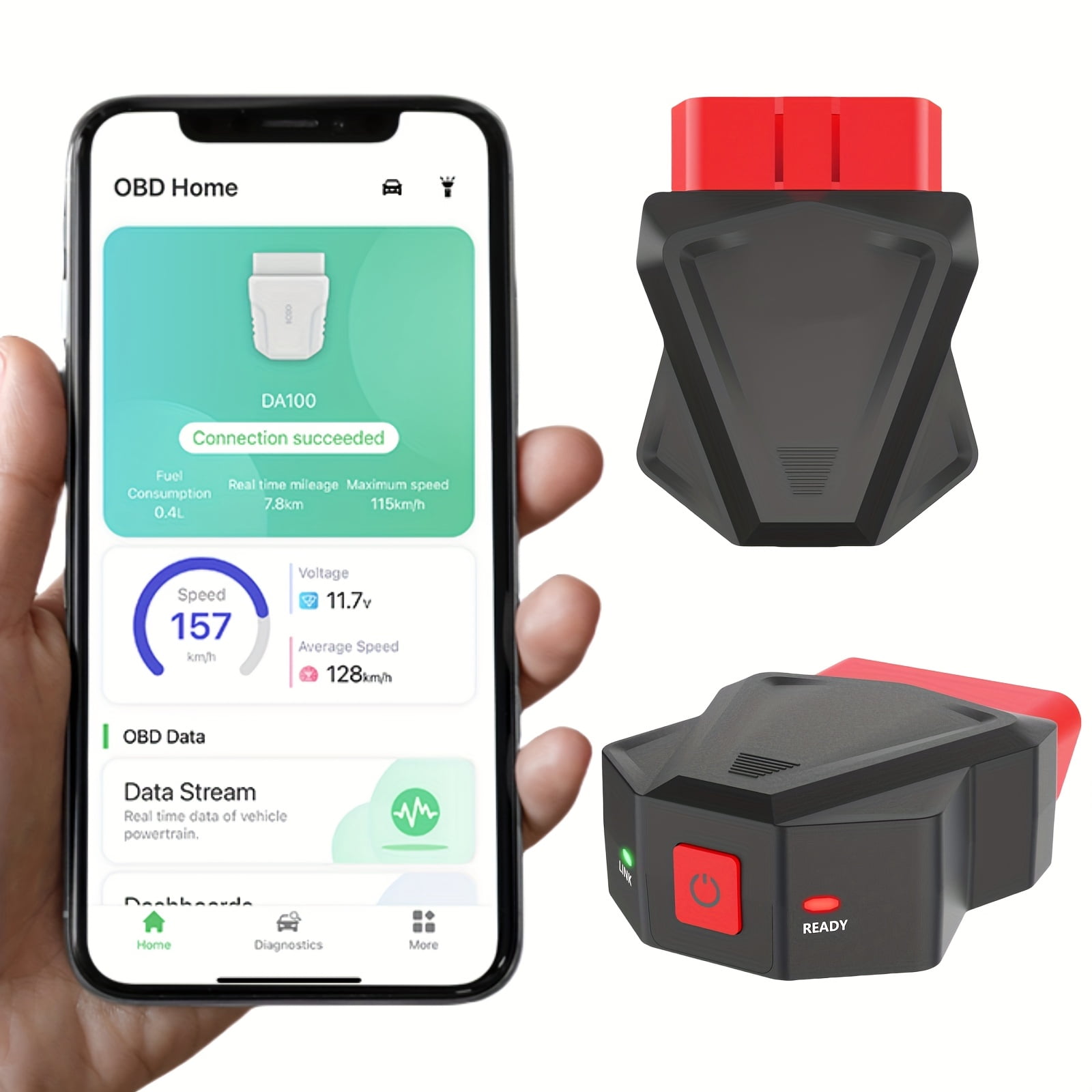 Car OBD2 Scanner, Bluetooth Car Code Readers & Scan Tools for iOS ...