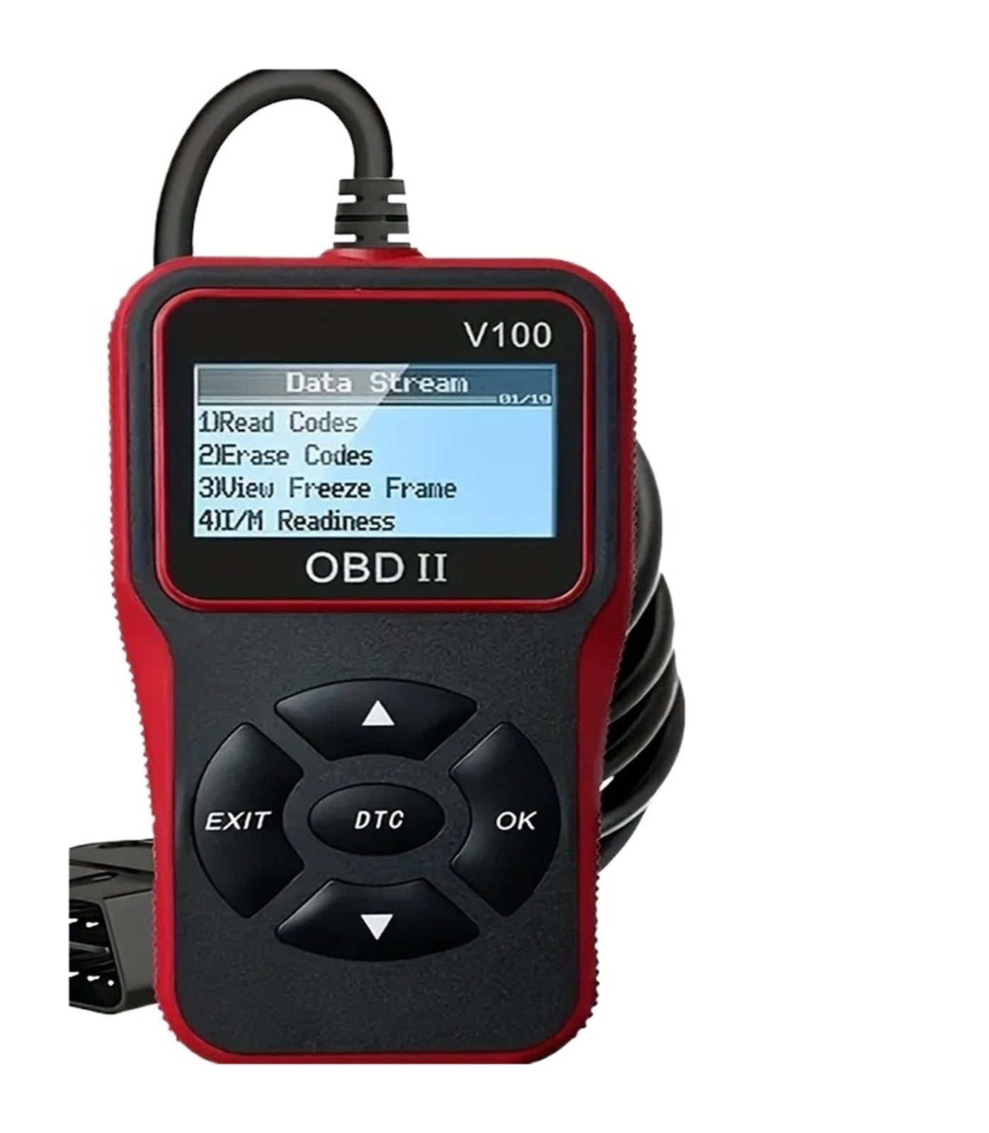 Car OBDII Diagnostic Scanner Code Reader Engine Fault Code Reader ...