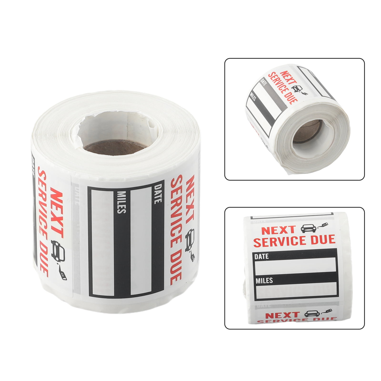 Car Oil Change Sticker, Oil Change Service Sticker, Self-Adhesive ...