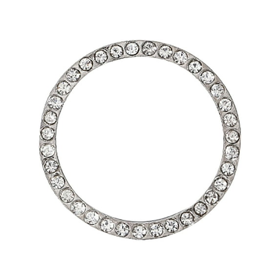 Car One-key Start Button Decoration Ring Diamond Ignition Ring Sticker ...