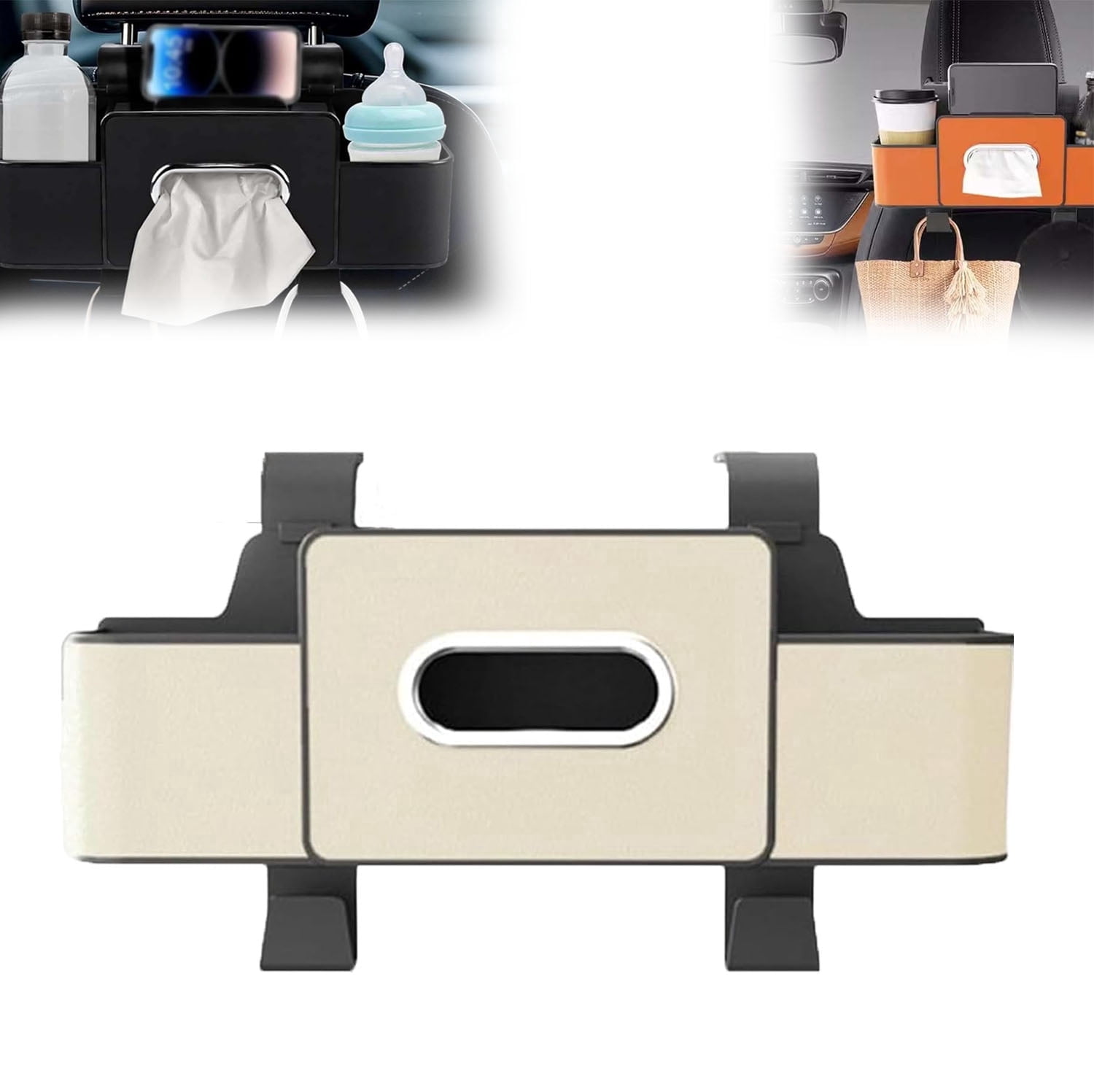 Car Organizer and Storage Box, 4-in-1 Cars Organizer and Storage Box ...