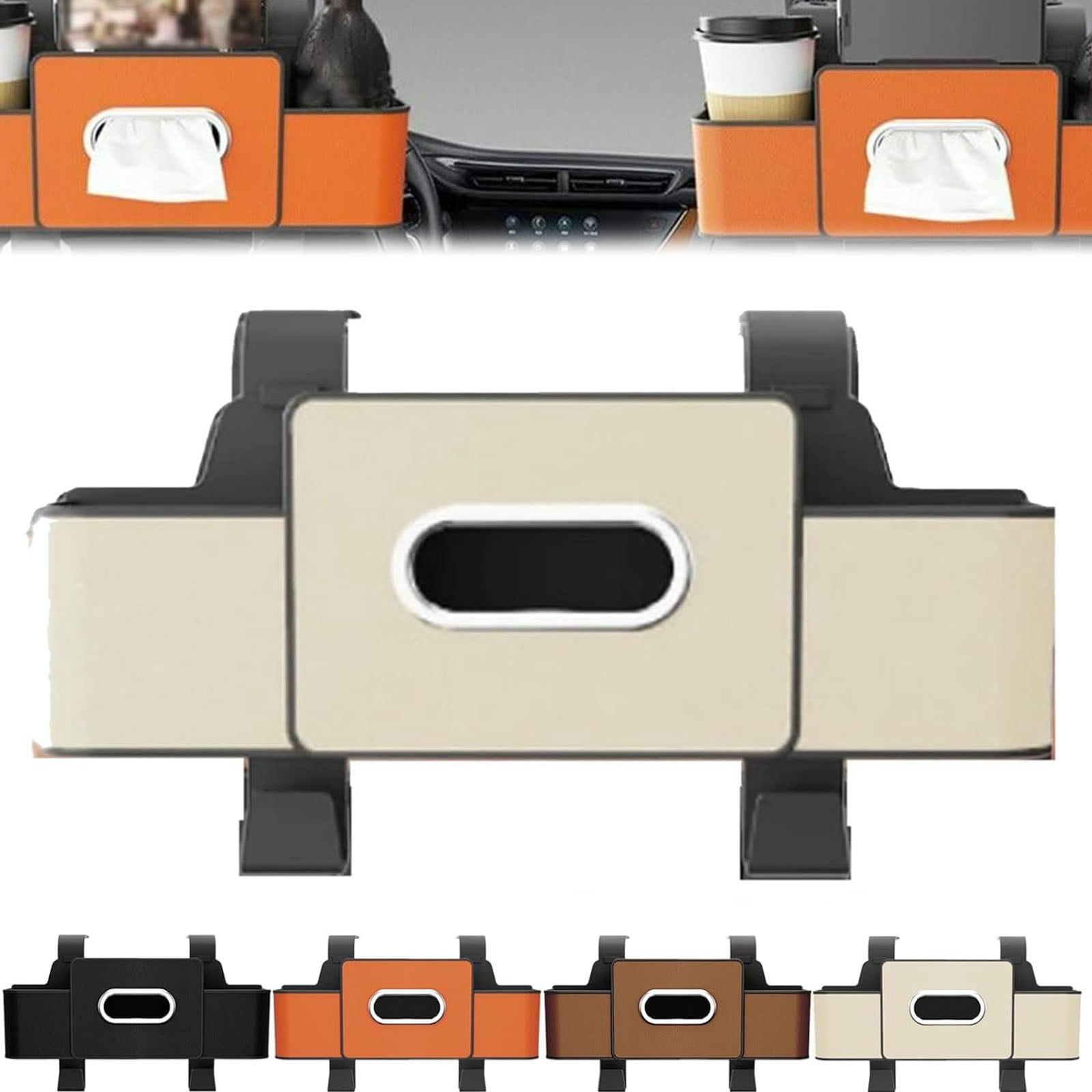 Car Organizers and Storage Box, 4 in 1 Multifunctional Car Organizer ...