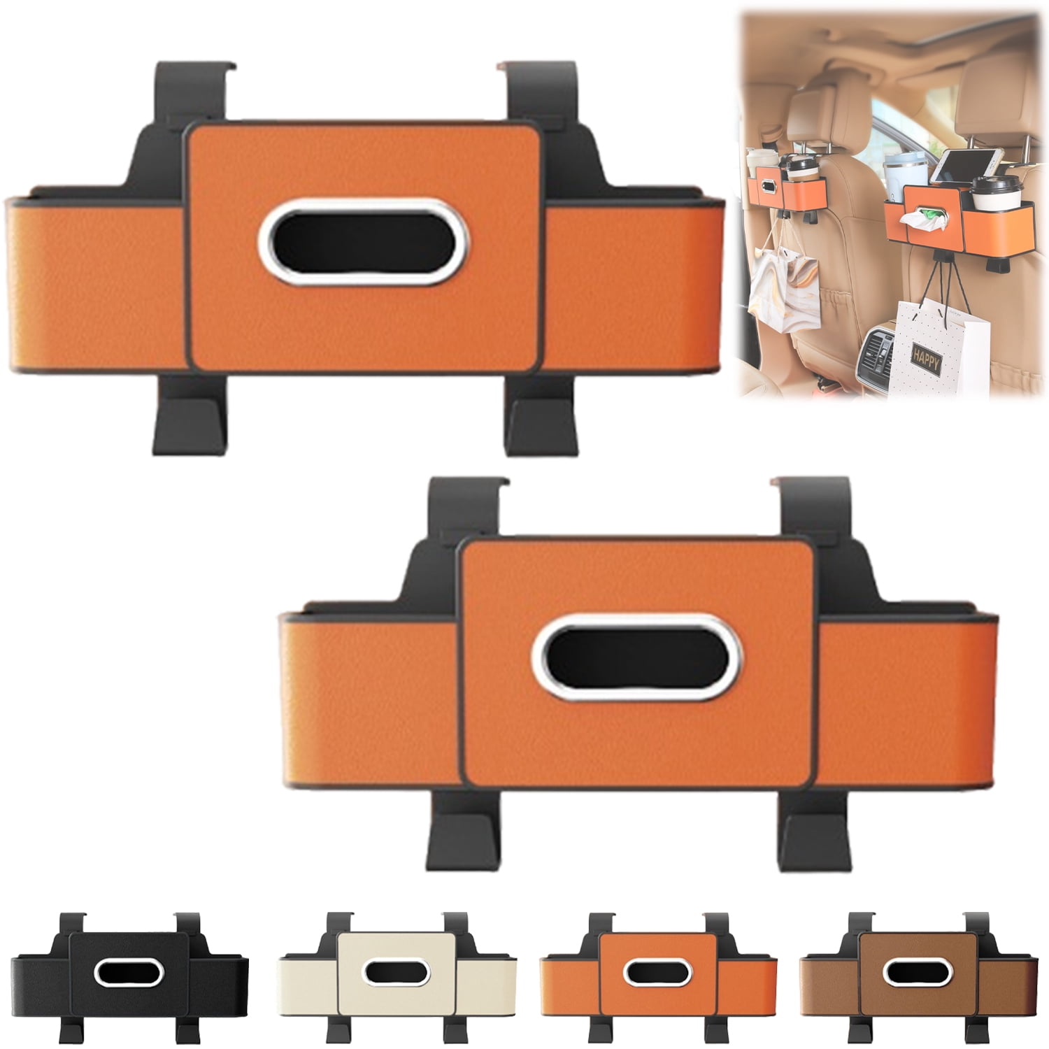 Car Organizers and Storage Box, Multifunction Car Seat Back Storage Box ...