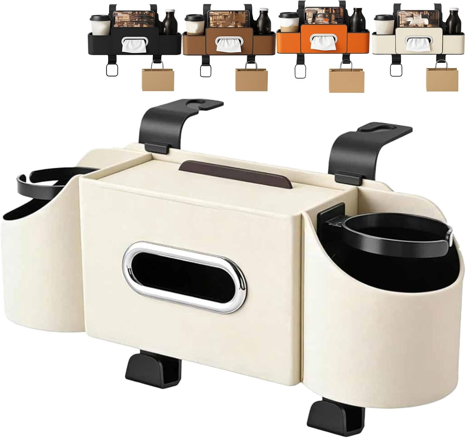 Car Organizers and Storage Box, Multifunctional Car Headrest Organizer ...