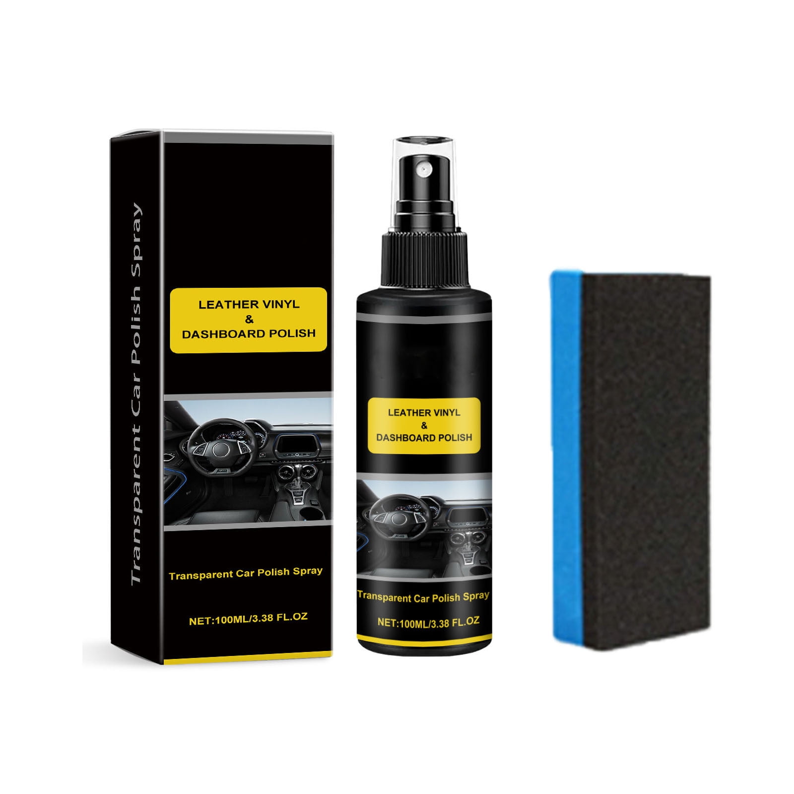 Car Paint Polishing Agent, Auto Detailing Spray, 100ml Bottle, Scratch ...