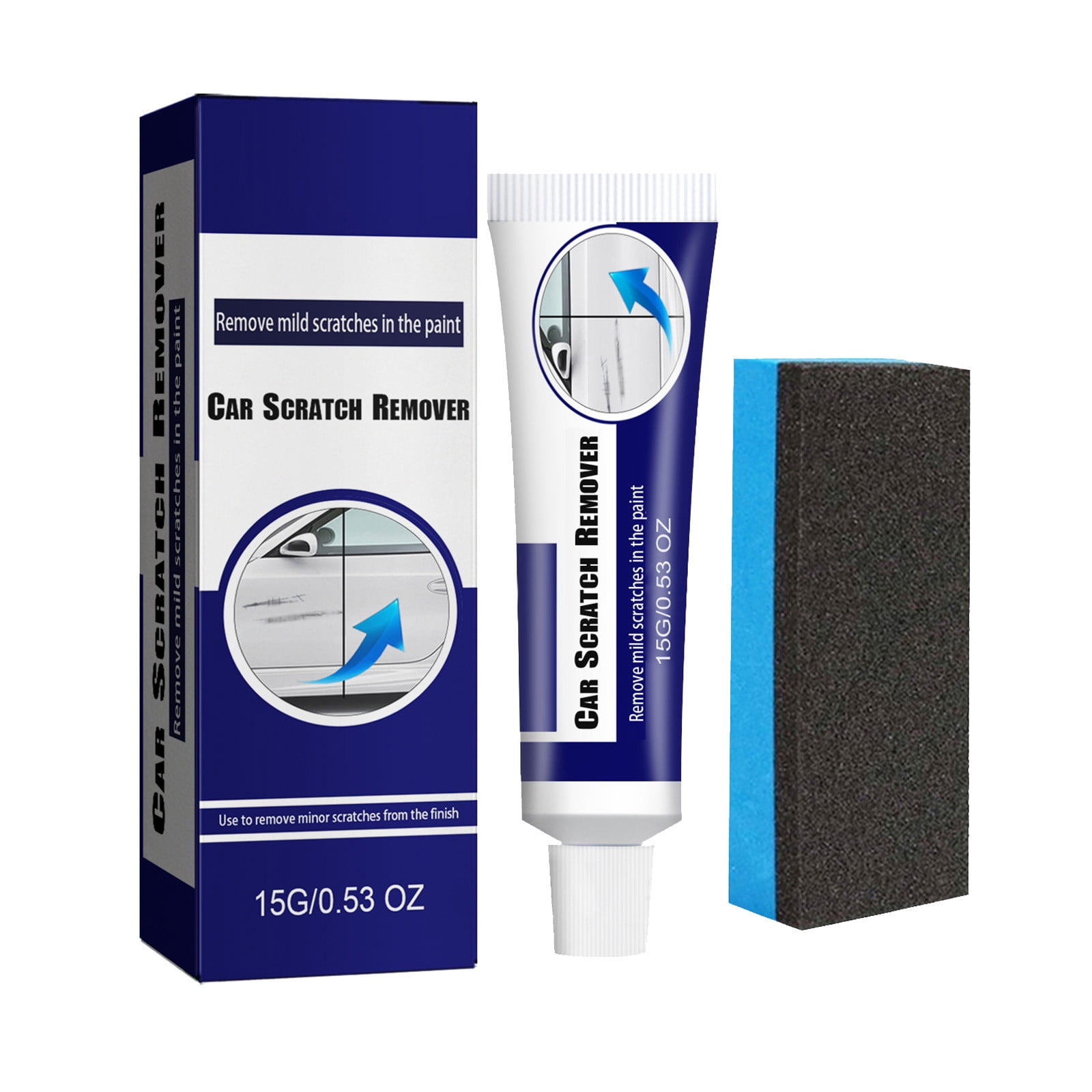 Car Paint Scratch Remover Light Abrasive Polish with Calcium Carbonate ...