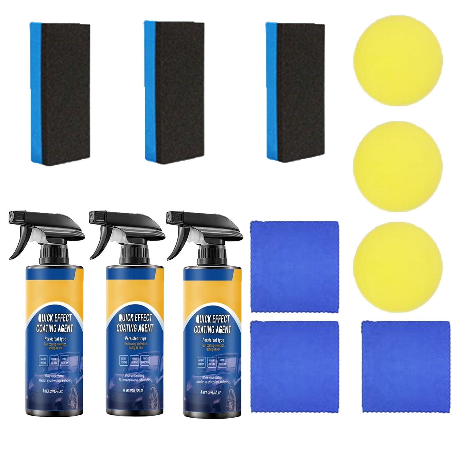 Car Paint Sealant Spray | Crystal Ceramic Coating Agent | Hydrophobic ...