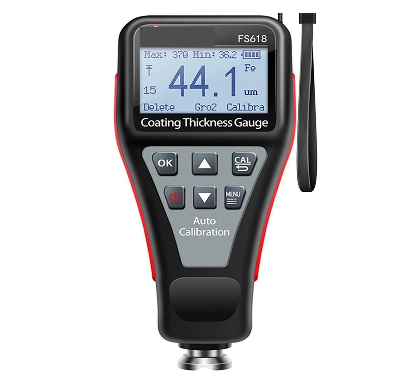 Car Paint Thickness Gauge Coating Thickness Meter 0-1500Um Paint Film ...