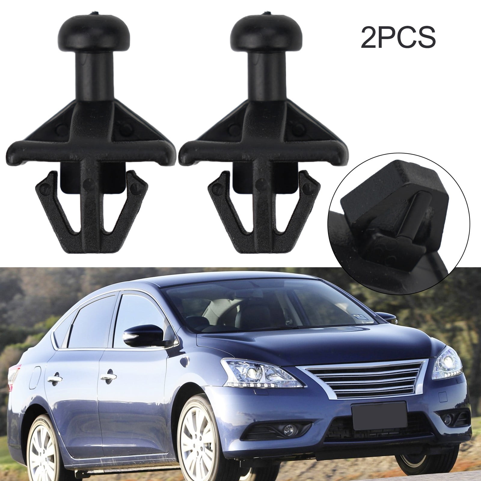 Car Parcel Shelf Hook Cargo Cover Clips Hook Car Accessories For Nissan ...