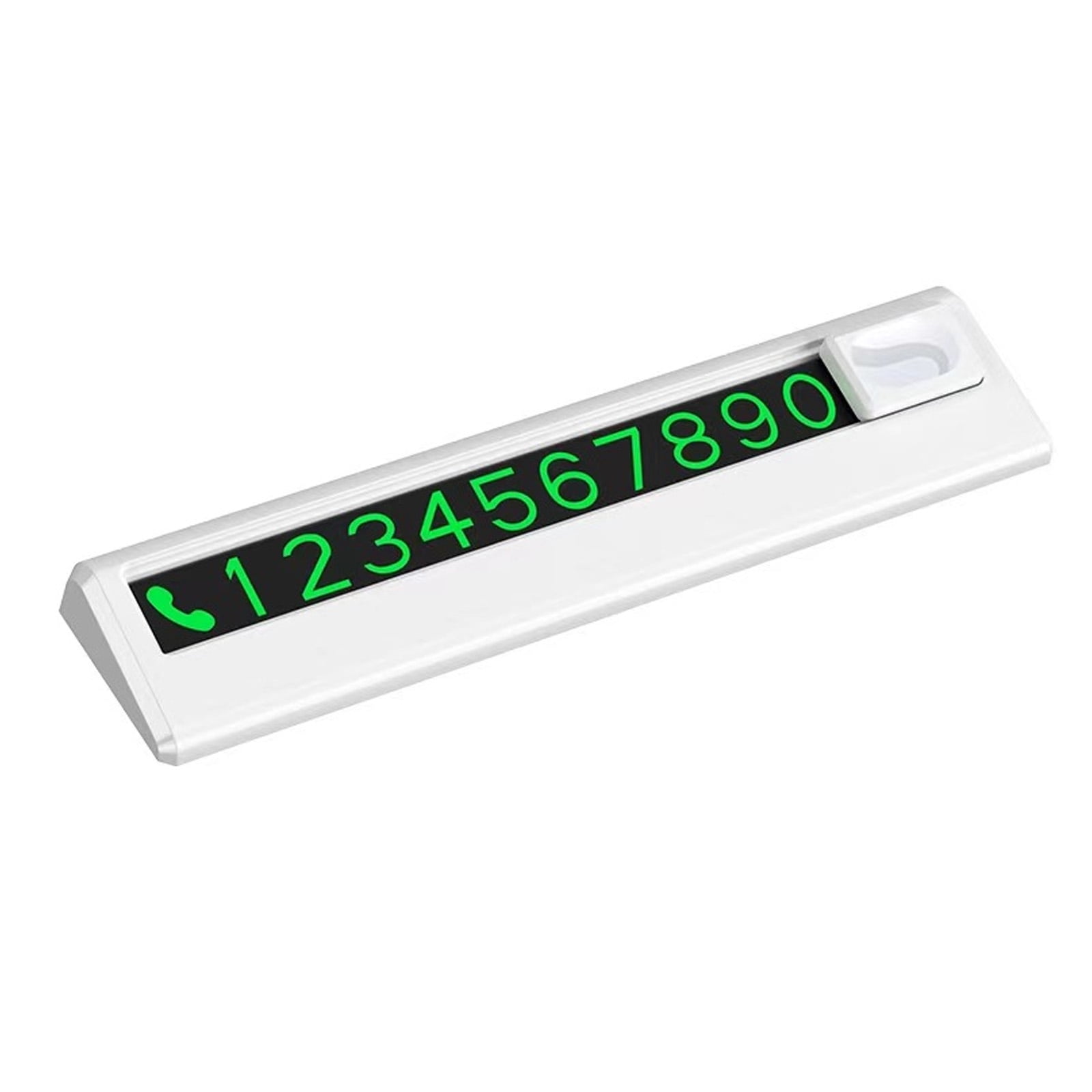 Car Parking Locator Number Display Mobile Temporary Stop Sign, Vehicle ...