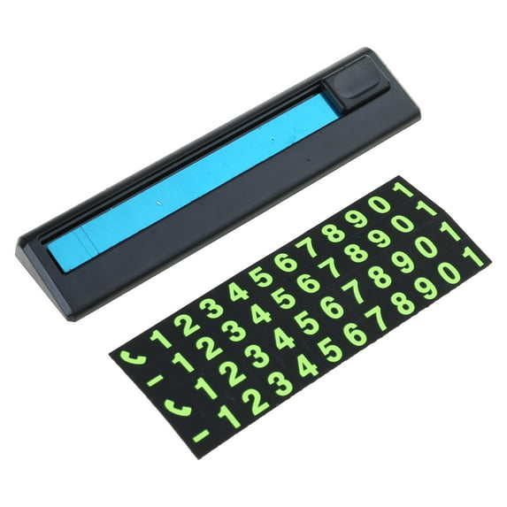 Car Parking Locator Number Display Mobile Temporary Stop Sign, Vehicle ...