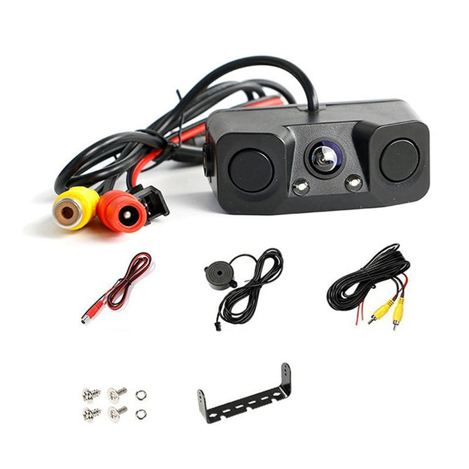 Car Parking Sensor 3IN1 Night Vision 2 Radar Detector Sensors Alarm ...