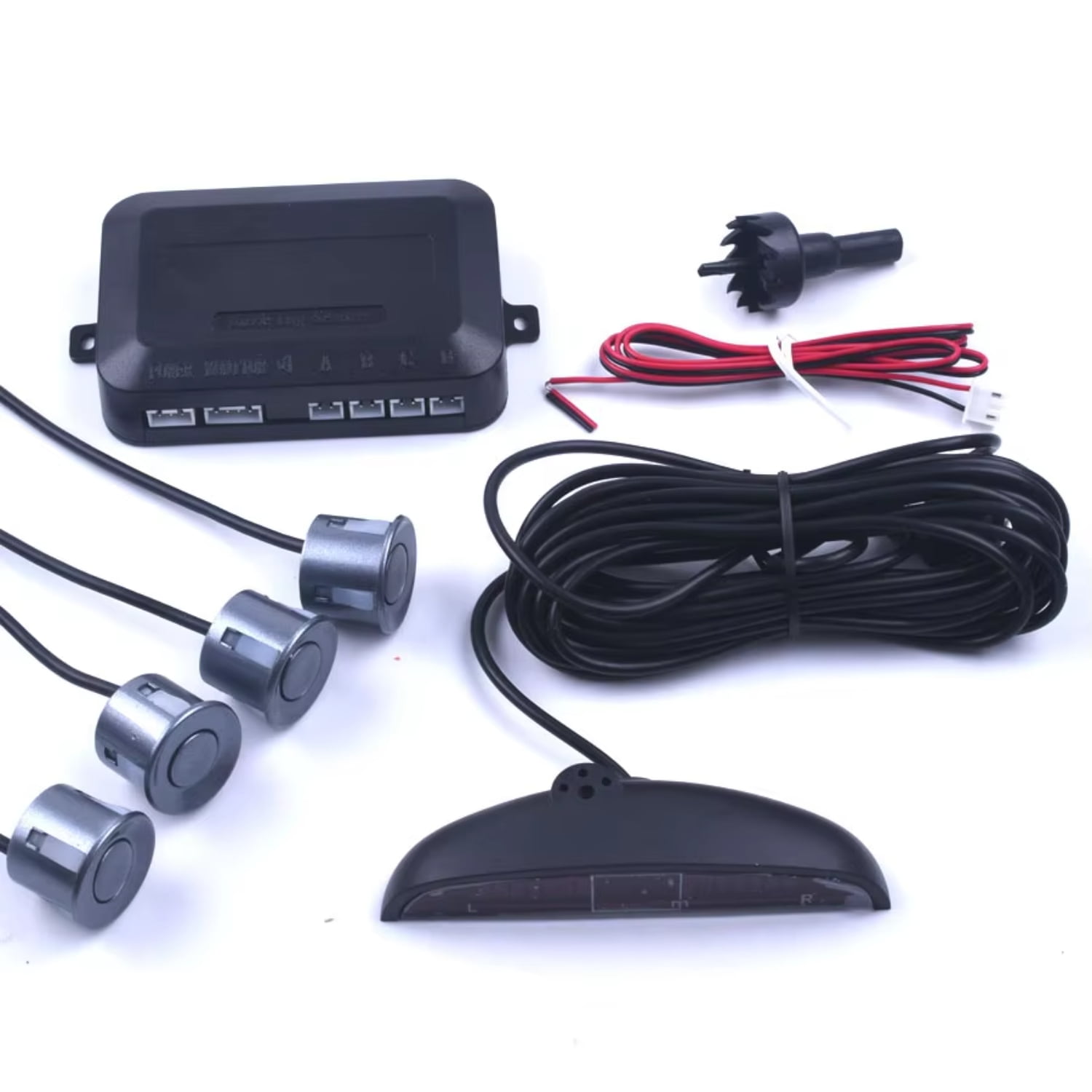 Car Parking Sensor Kit with 4 Sensors for Cars - Auto Display Reverse ...