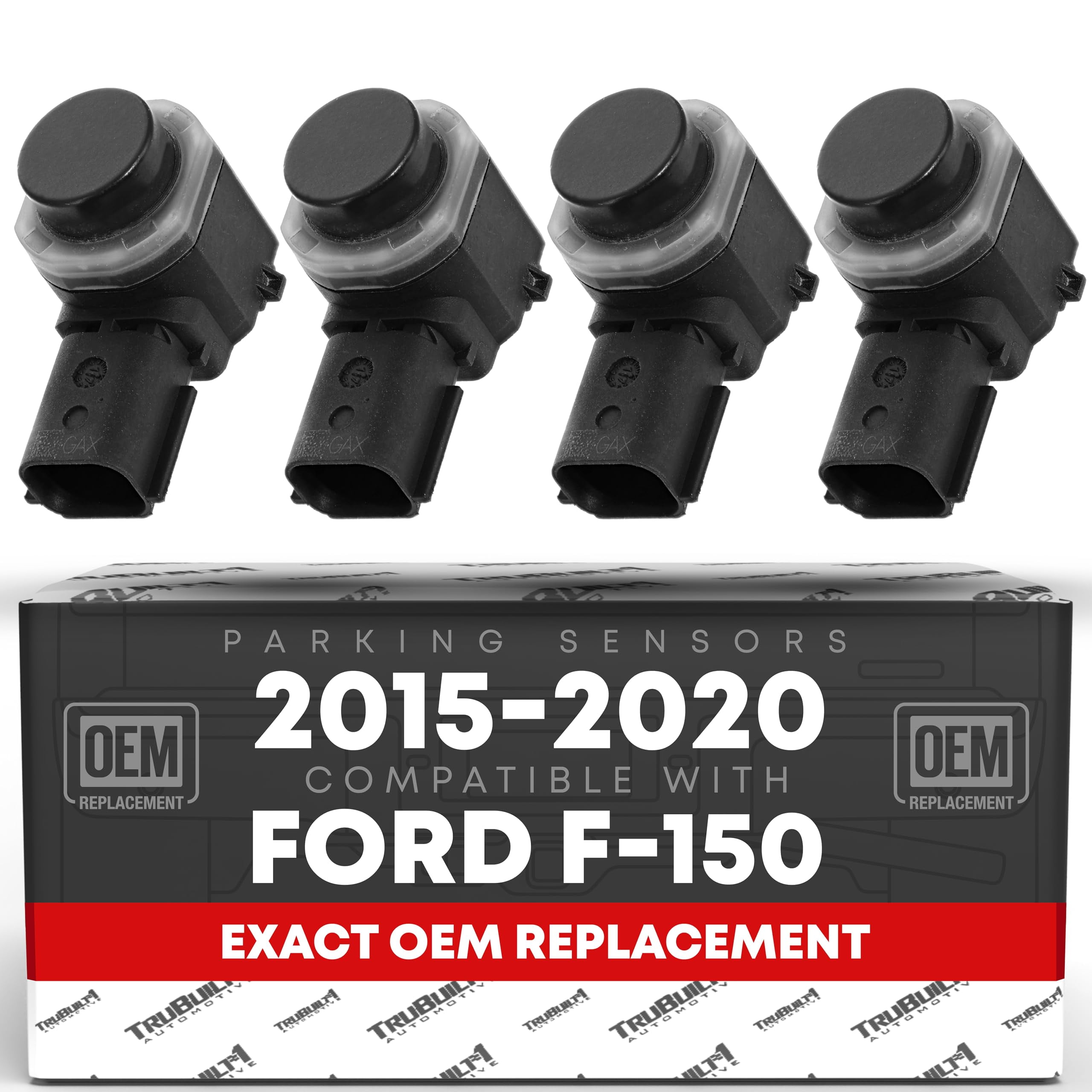 Car Parking Sensors, 4 Pieces - Compatible with 2015-2020 Ford F-150 ...