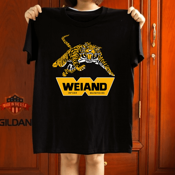 Car Part Brand T Shirt Weiand Tiger Fan Auto Enthusiast Graphic ...