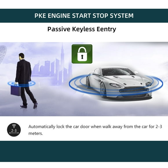 Passive Keyless Entry Push Button Start