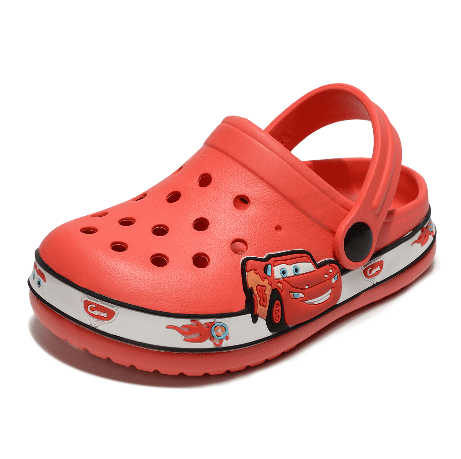 Car Pattern Slippers, Cartoon Car Geta Shoes Clog Shoes, Boys Shoes ...
