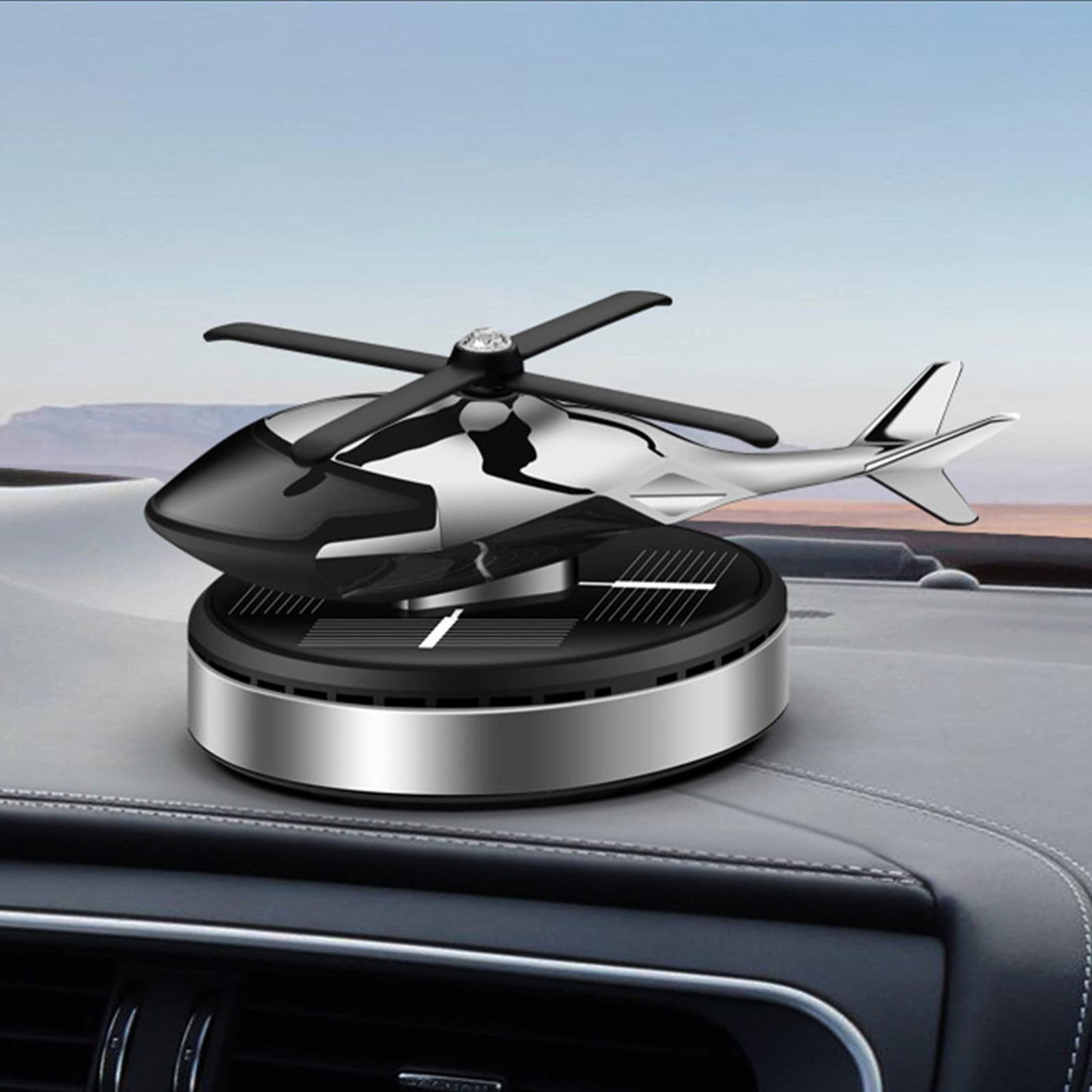Car Perfume, Solar Aircraft Ornaments, Center Console Decor ...