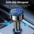 Car Phone Charger, Fast Charging With Led Light Halo 4 Port 1 Piece In ...