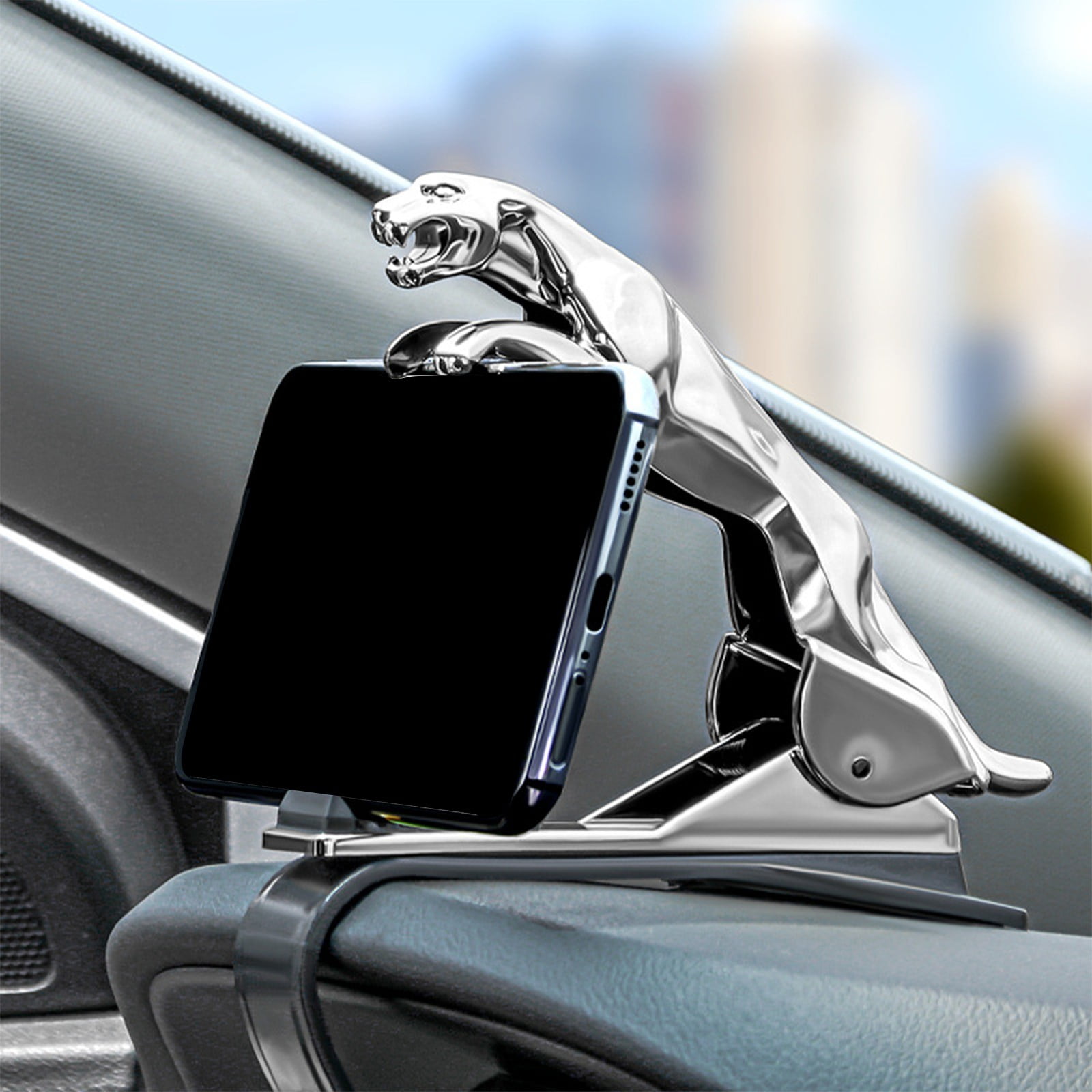 Car Phone Holder 360 Degree Rotatable - Dashboard Mobile Phone Holder ...
