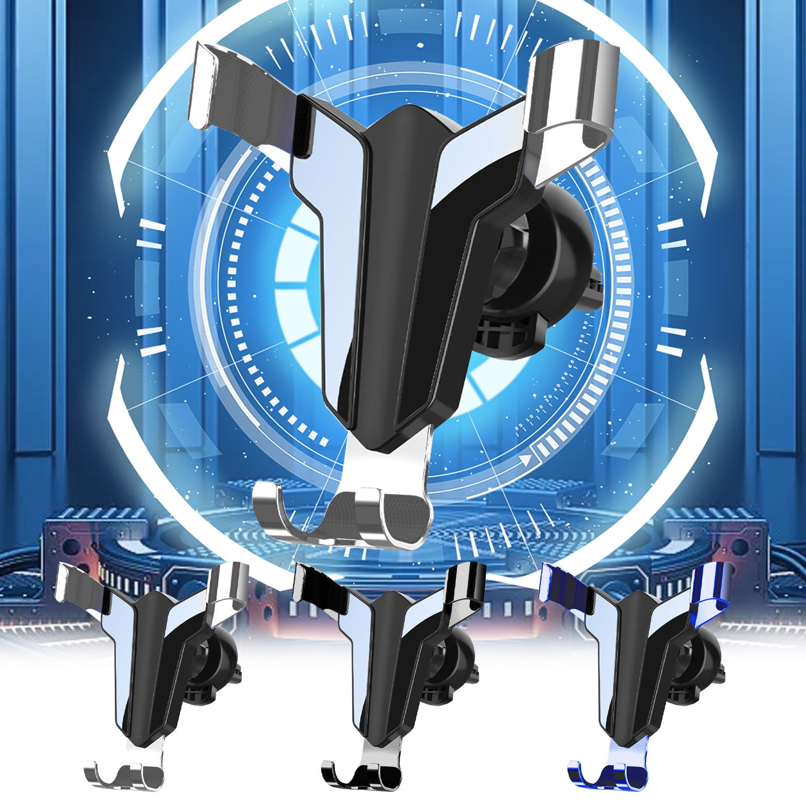 Car Phone Holder, Aluminum Alloy Bearer, 8 New Seismic Rotating, Multi ...