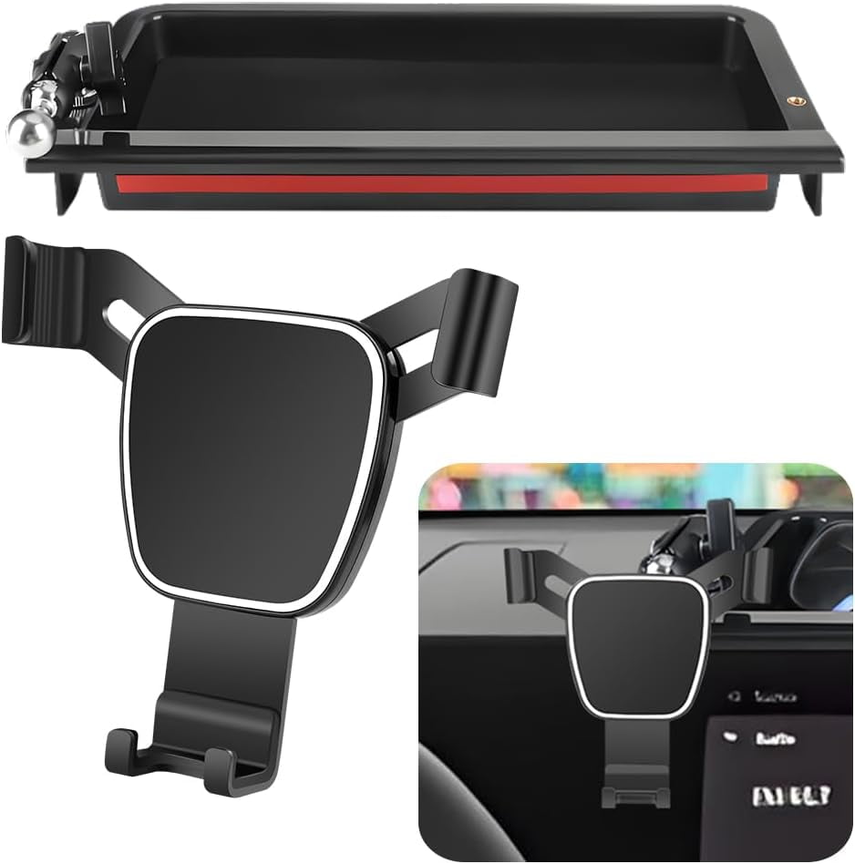 Car Phone Holder Center Console Organizer for Kia K4 2025 2026 Auto ...