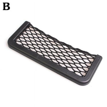 3PCS Universal Car Seat Side Back Storage Net Bag Phone Holder Pocket ...