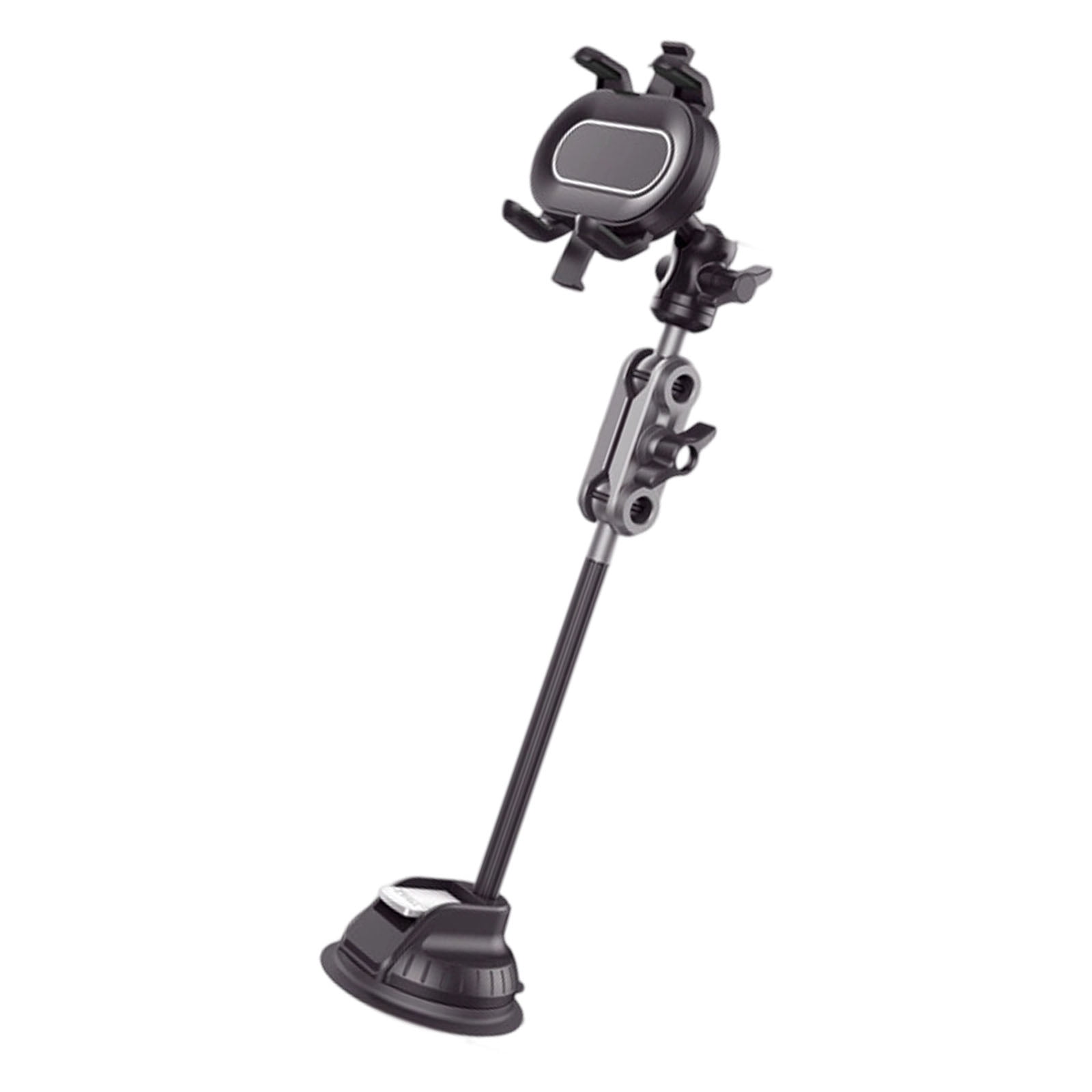 Car Phone Mount Holder Aluminum Base Double Installation Design ...