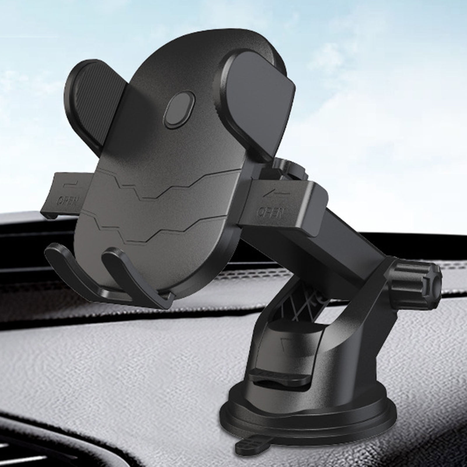 Car Phone Mount Super Stable Upgraded Hook Car Cell Phone Mount Hands ...