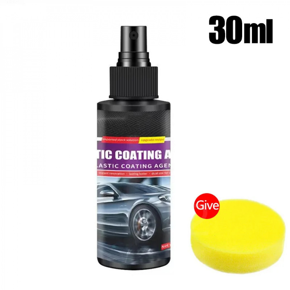 Car Plastic Restorer Coating Agent Auto Plastic Rubber Exterior Repair ...