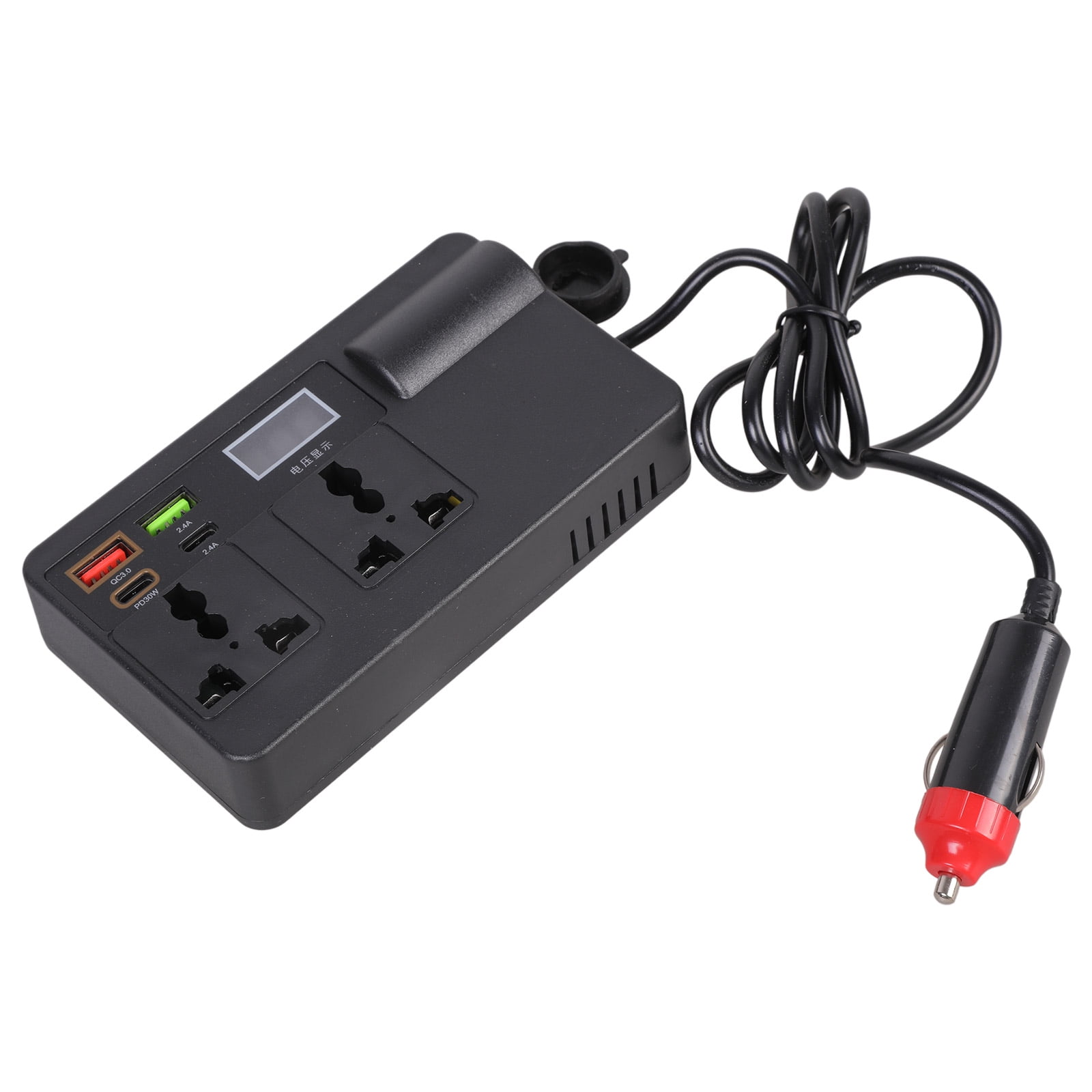 Car Plug Adapter Outlet with PD30W Type-C & USB-A Port 120W Car Power ...