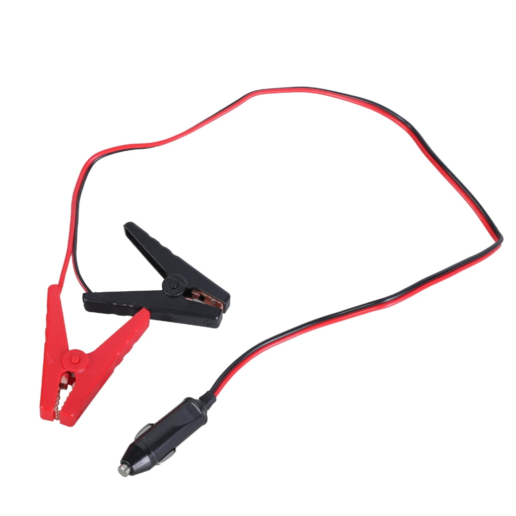 Car Plug Extension Charging Cable 12V 24V 15A with Clips for Outdoor ...