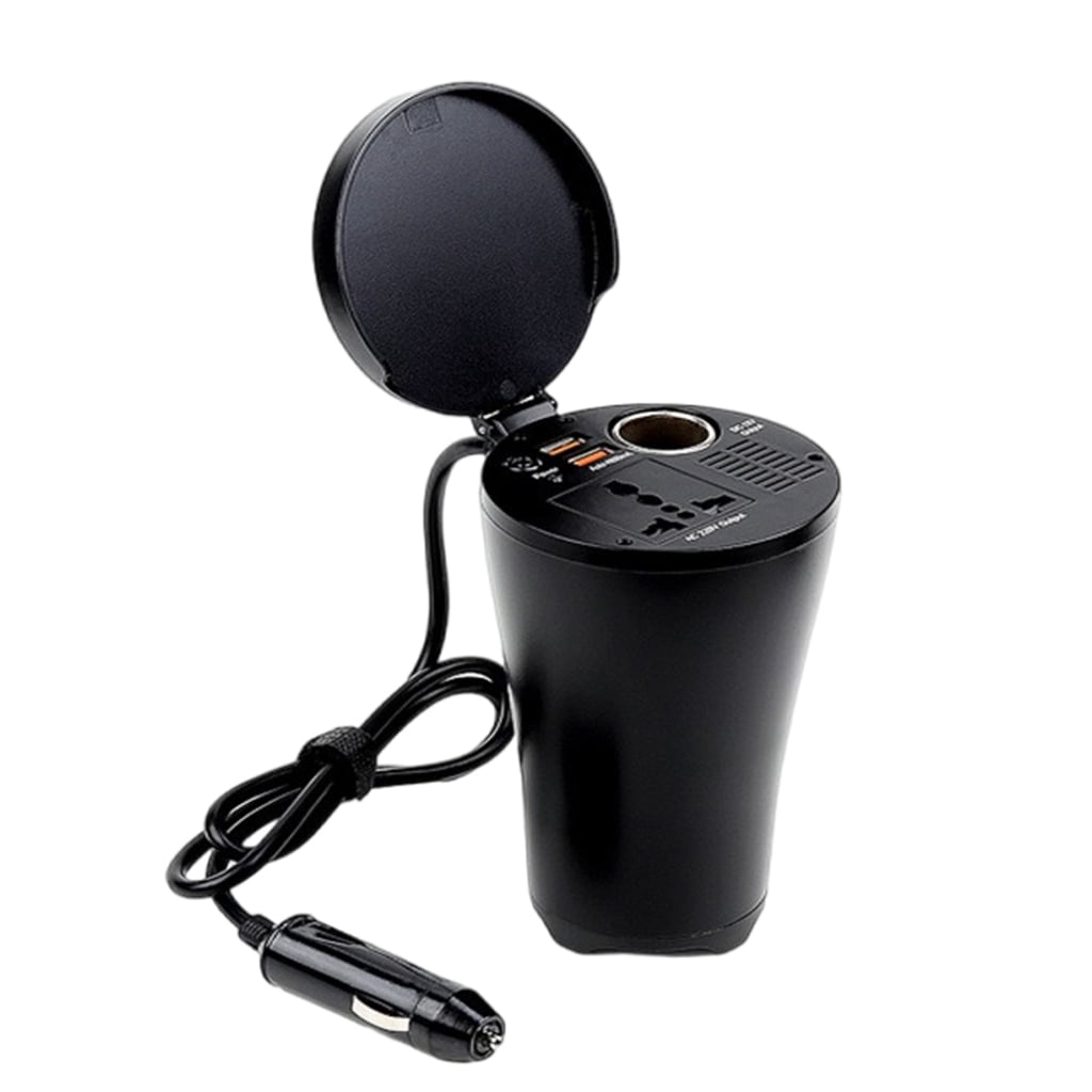 Car Plugs Adapter 150W Car Power Inverter with Double USB Charging Port ...